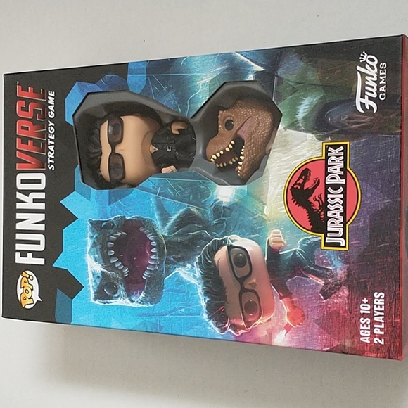 Funko | Games | New Pop Funko Verse Strategy Game Jurassic Park | Poshmark